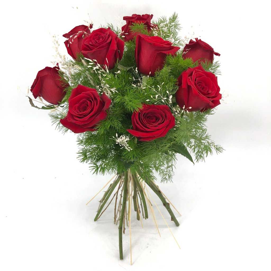 Comprar Flor 9 rosas rojas A Domicilio en Madrid – Floristería